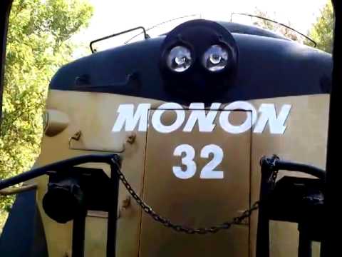 MONON #32 RIDING THROUGH NALSONVILLE, KY - YouTube
