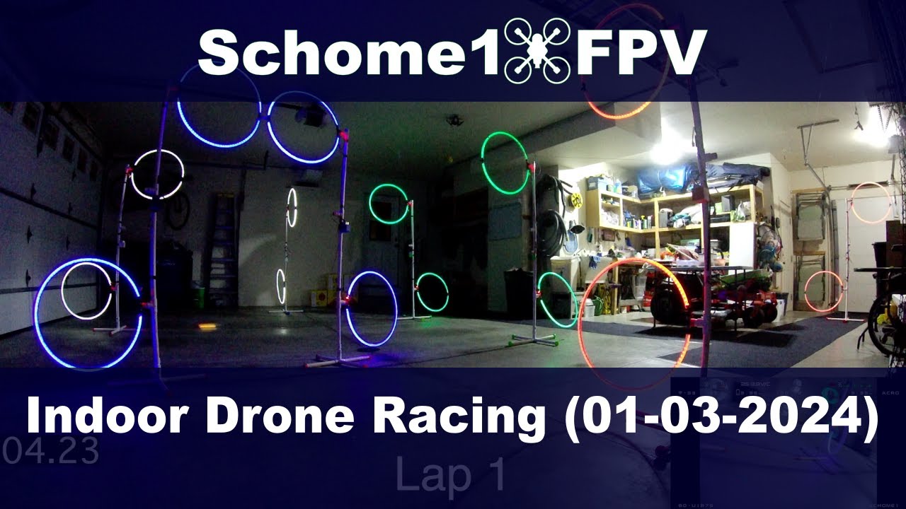 Indoor Drone Racing (01-03-2024) - YouTube