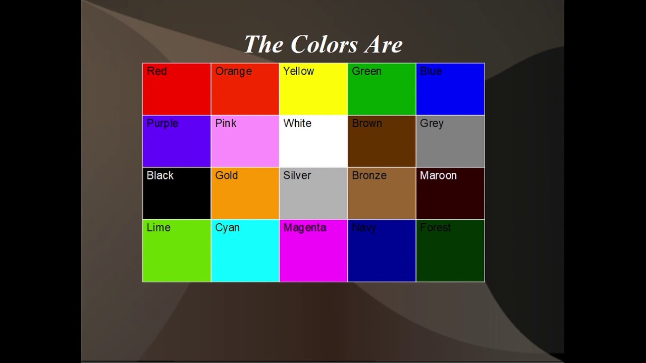 Color Voting 1! - YouTube