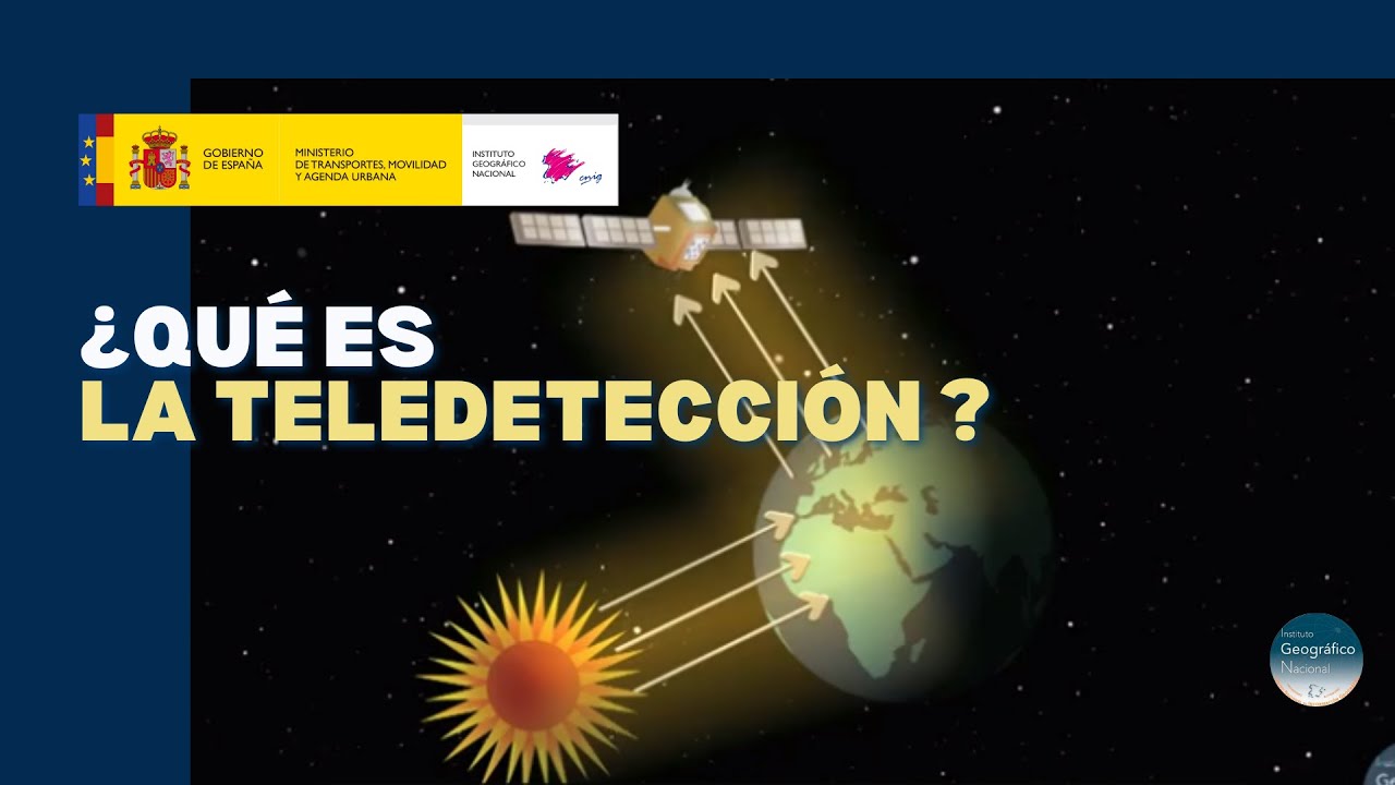 ¿Qué es la Teledetección? - Instituto Geográfico Nacional - YouTube