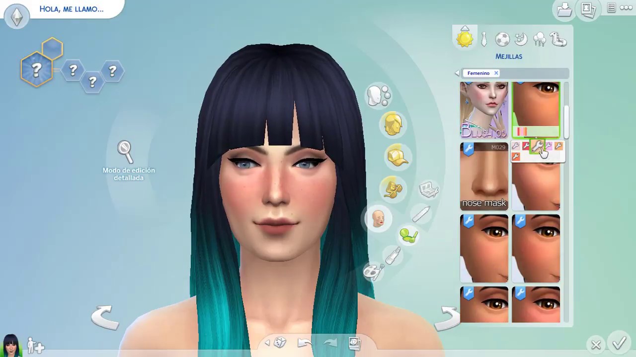 Sims 4|Create a sim Girl| - YouTube