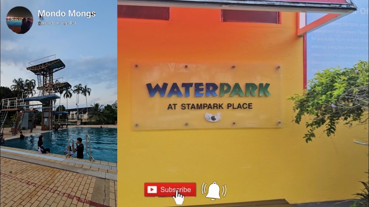 Family mini gateaway at Waterpark at Stampark Place | Liburan - YouTube