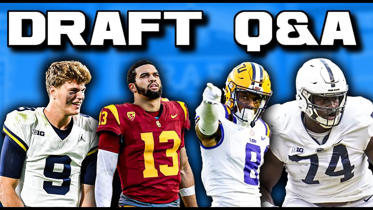 2024 NFL Draft Q&A With Less Than 3 Weeks Until The NFL Draft! - YouTube