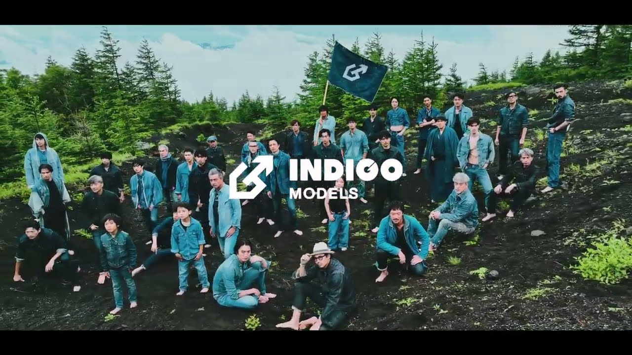INDIGO MODELS 2022.7.4 - Key visual shooting at Mt. Fuji_8sec - YouTube