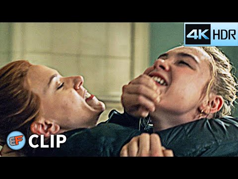 Natasha Romanoff vs Yelena Belova - Apartment Fight Scene | Black Widow ...
