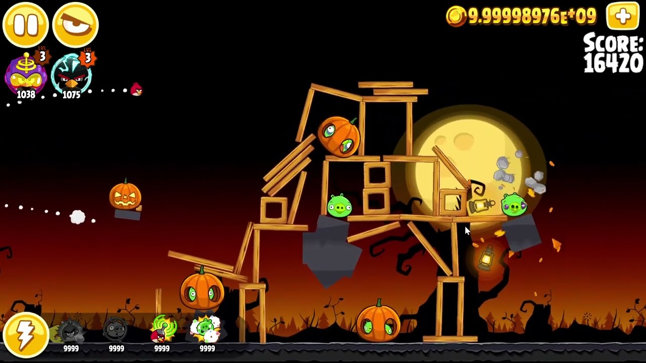 Angry Birds Seasons : Part 03 || Trick or Treat _ The Journey in ...