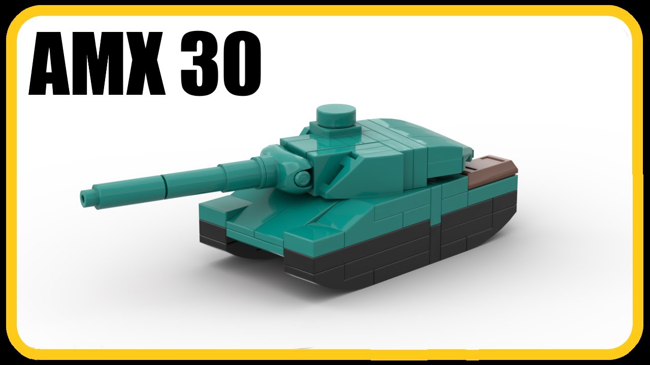 Лего мини танк AMX 30 // Lego mini tank AMX 30 - YouTube