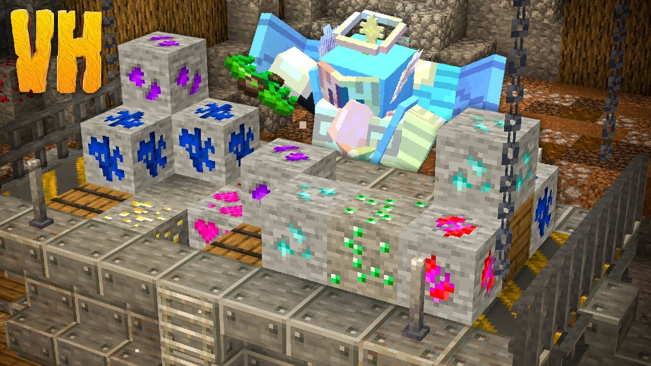 CRP Vault Mineshaft Room EP94 Vault Hunters Modded Minecraft - YouTube