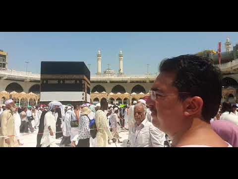 ZEMZEM SUYU İÇME DUASINI KÂBE'DE SİZİN VE BİZİM ADIMIZA DUA İLE İÇTİK