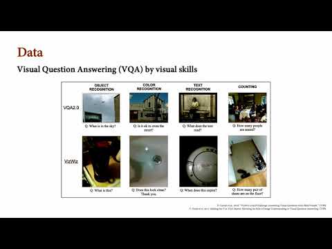 Vision Skills Needed to Answer Visual Questions - YouTube