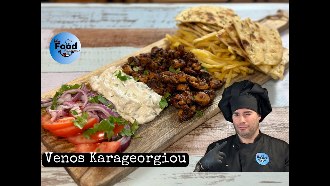 PILECI GIROS | ORIGINALNI GRCKI RECEPT | CHICKEN GYROS | Venos Karageorgiou - YouTube