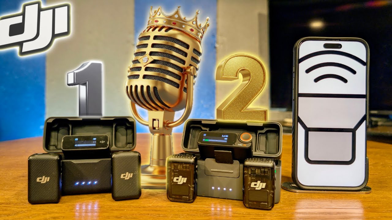 DJI Mic One and Two Vs. 16 Pro Max and The Unboxing - YouTube