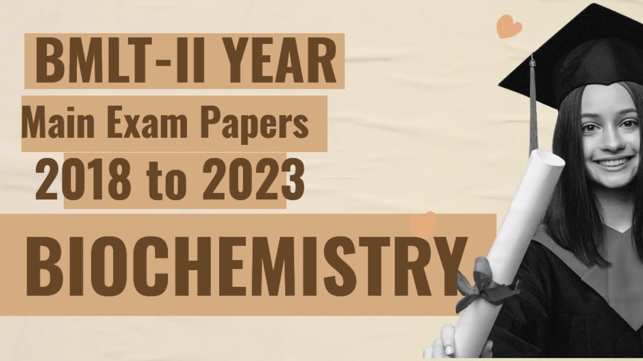 BMLT 2nd year Biochemistry Paper|| Bmlt Biochemistry|| Biochemistry ...