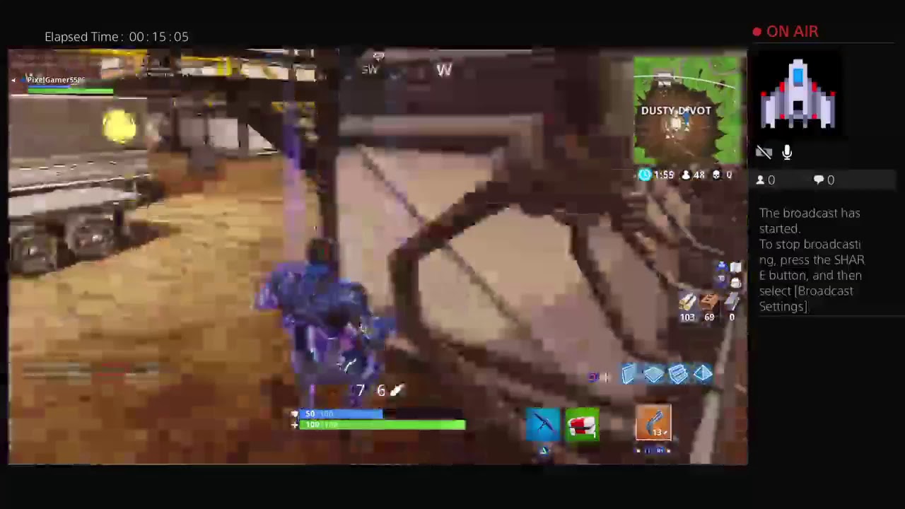 Fortnite solo solid gold v2 hand cannon only part 2 - YouTube