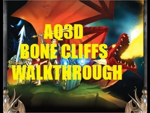 AQ3D BONE CLIFFS Walkthrough! AdventureQuest 3D - YouTube