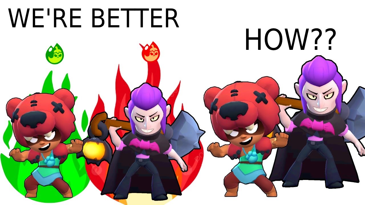 Brawl Stars WASABI POWERS meet each other...(meme) - YouTube