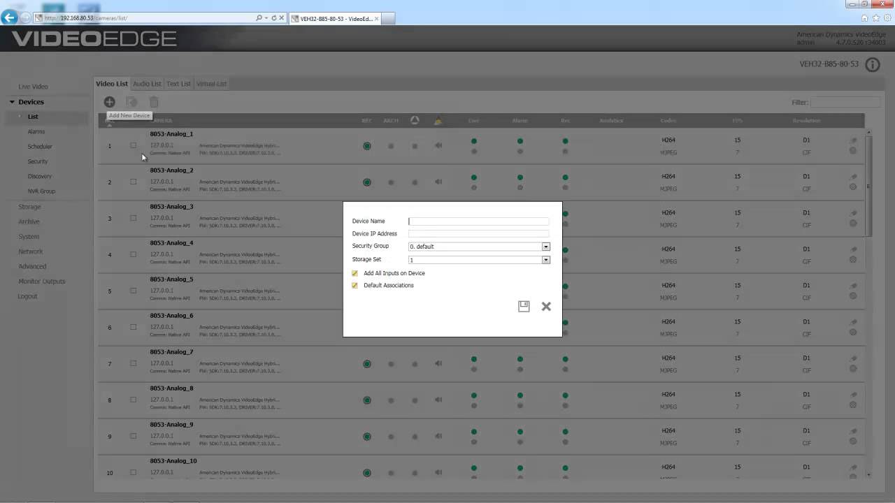 VideoEdge Intellex Handler - YouTube