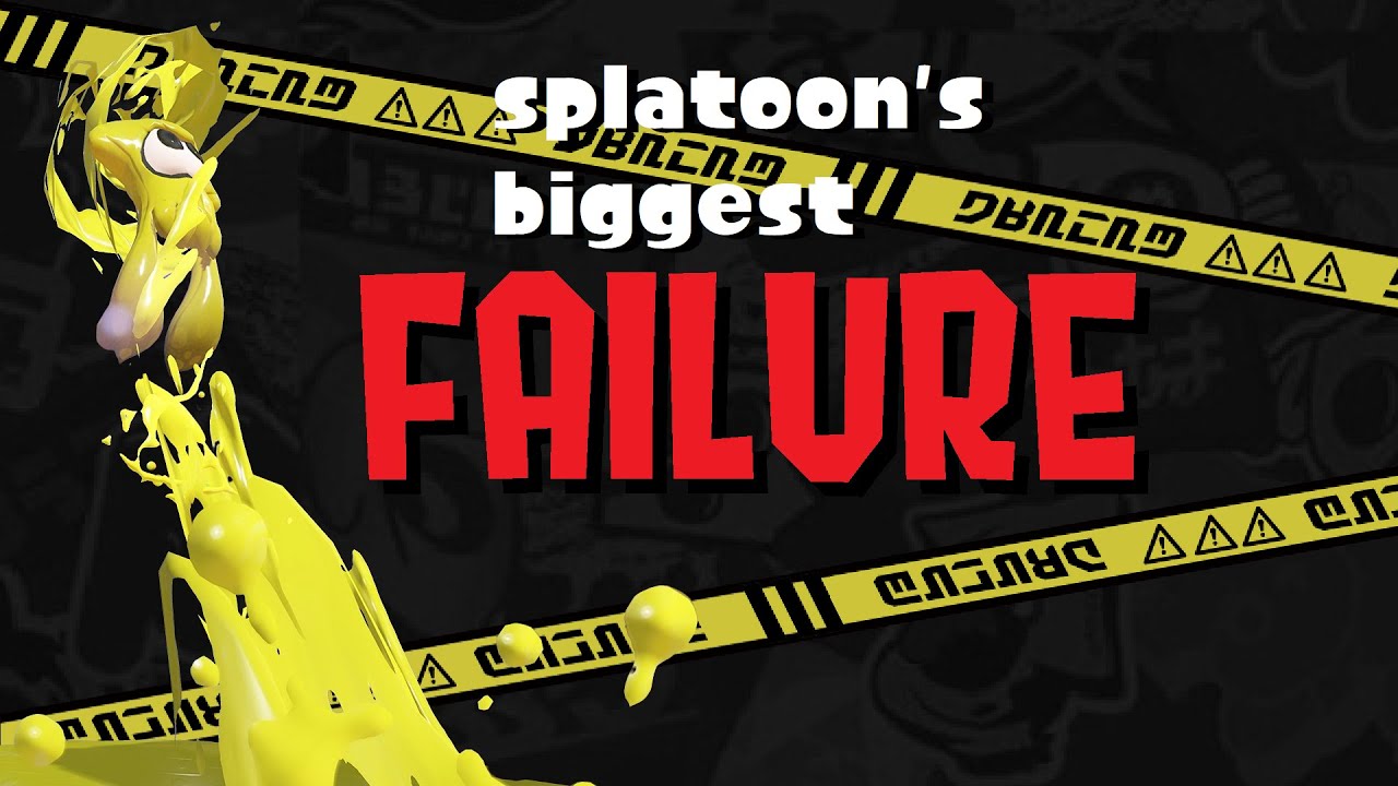 SQUID SURGE splatoon's biggest failure - YouTube