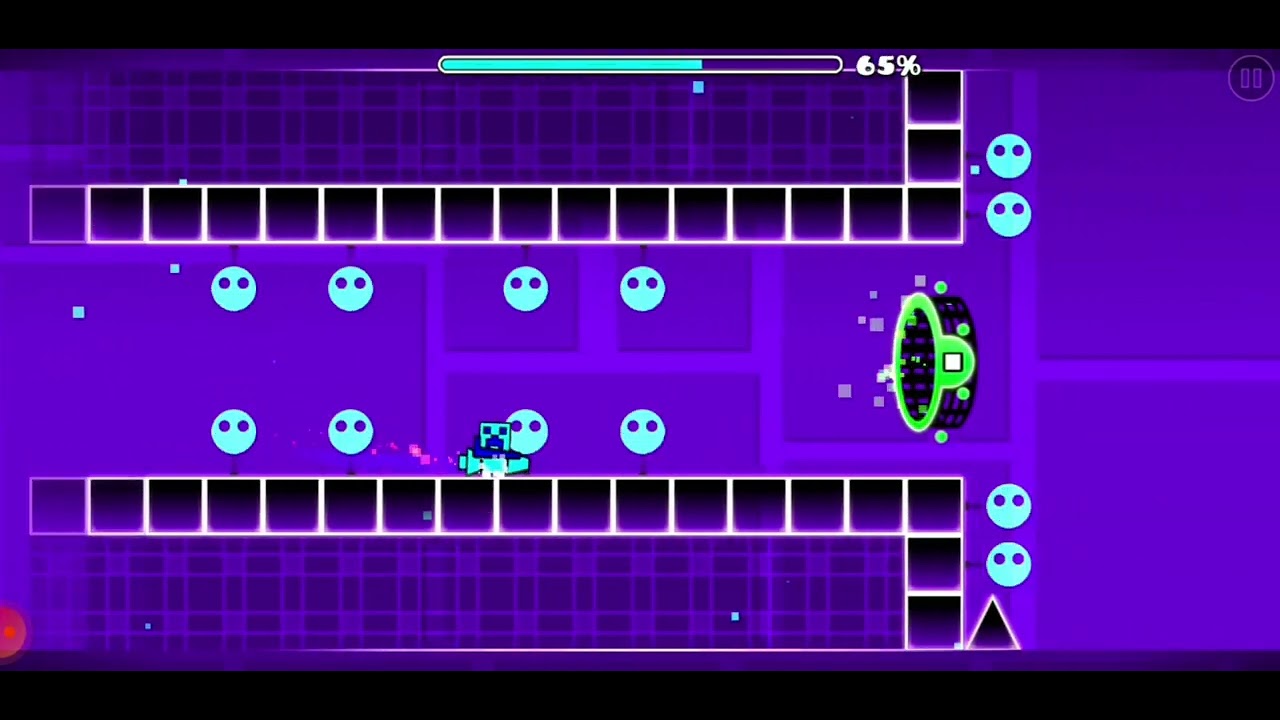 Geometry dash back on track - YouTube