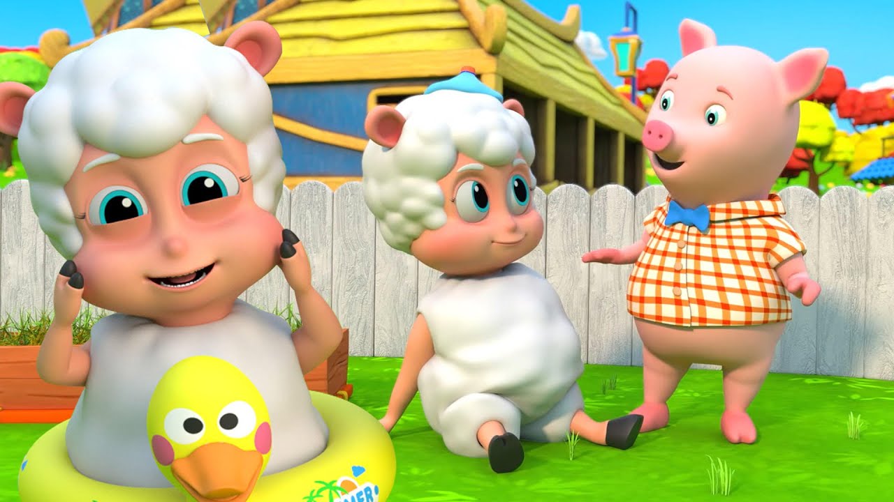 Five Little Sheep + More Animal Songs and Kids Rhymes - YouTube