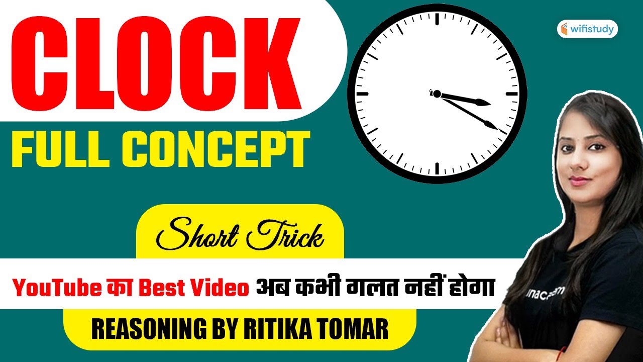 Clock Short Tricks with Full Concepts by Ritika Tomar - YouTube