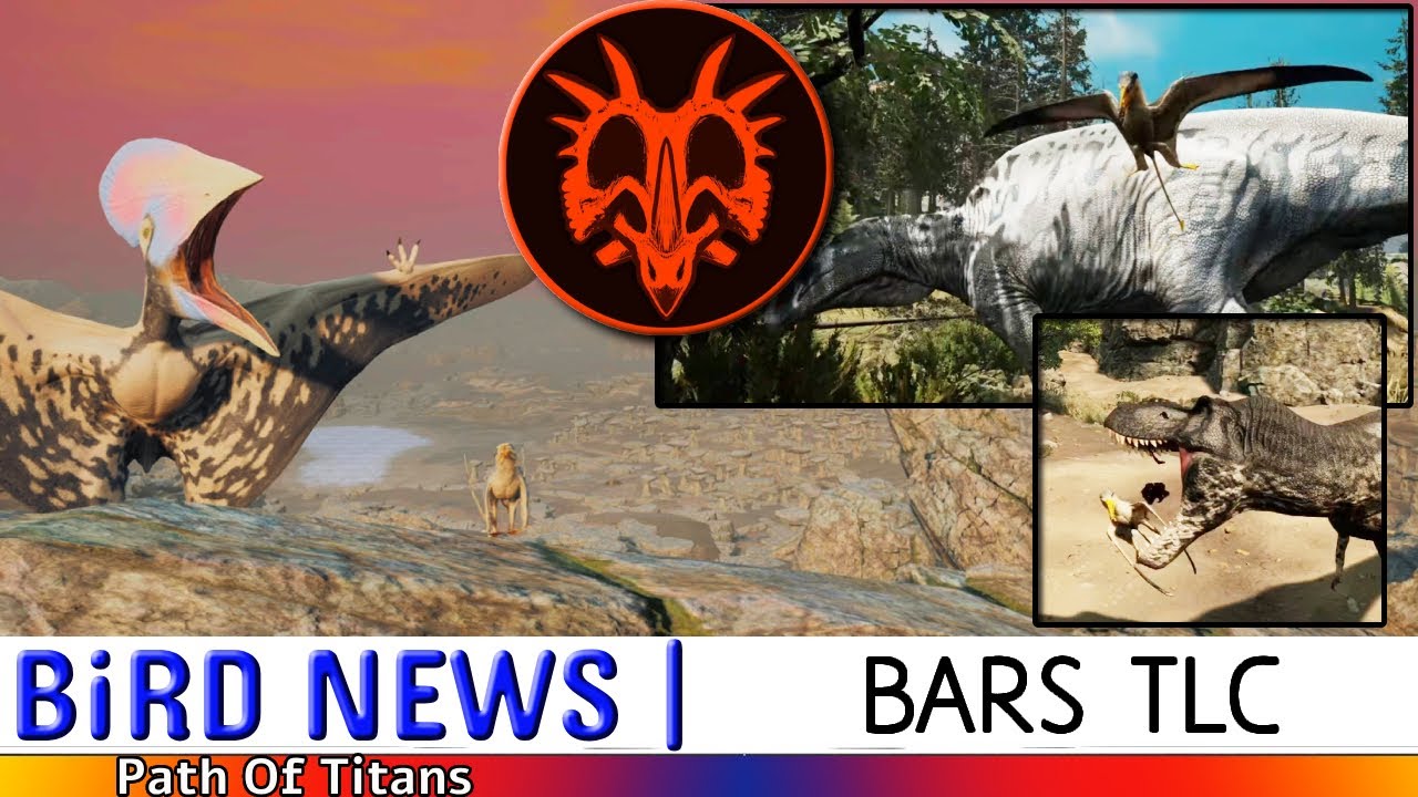Path Of Titans | BiRD NEWS | Bars TLC - YouTube