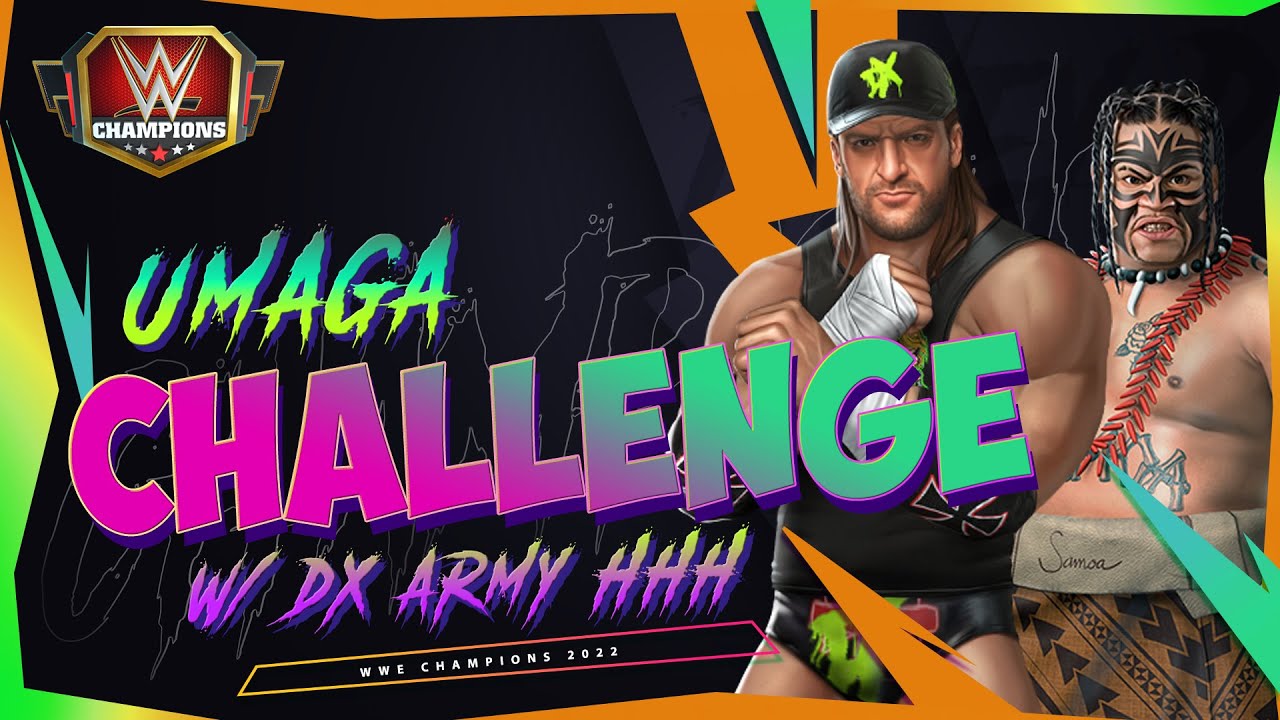 DX Army HHH Challenges Umaga - WWE Champions 2022 - YouTube