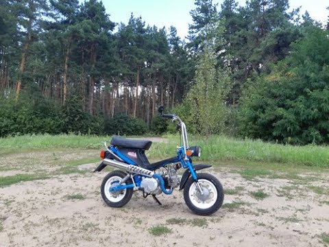 Рига Стелла NEW 110cc, Riga Stella New 110cc, Реставрация мопеда Рига ...