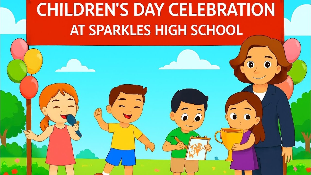 Children's day special story||Smiley story sparks|Stories - YouTube
