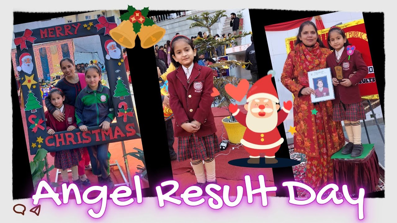 Angel Result Day || Winter Carnival at School || Christmas Carnival ...