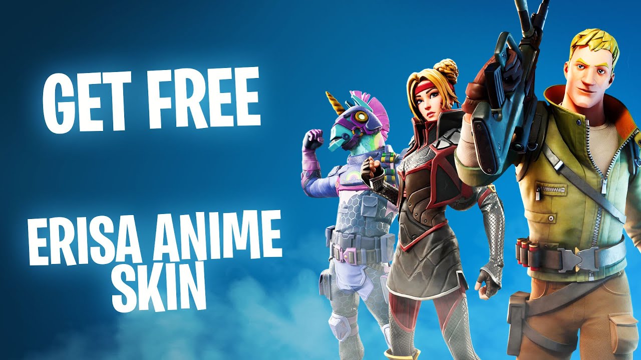How to Get Erisa Anime Skin Code for Free - YouTube