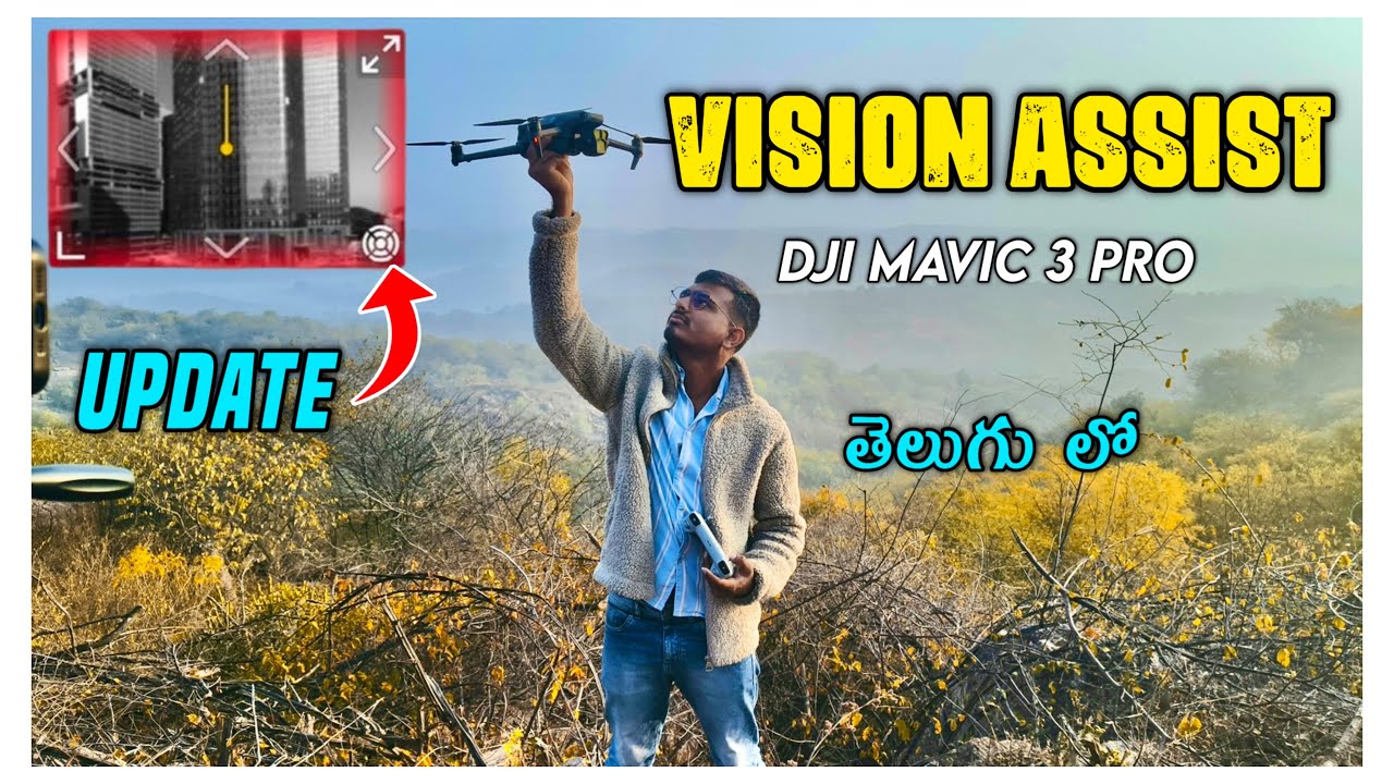 DJI Mavic 3 Pro - VISION ASSIST Explained in Telugu. - YouTube