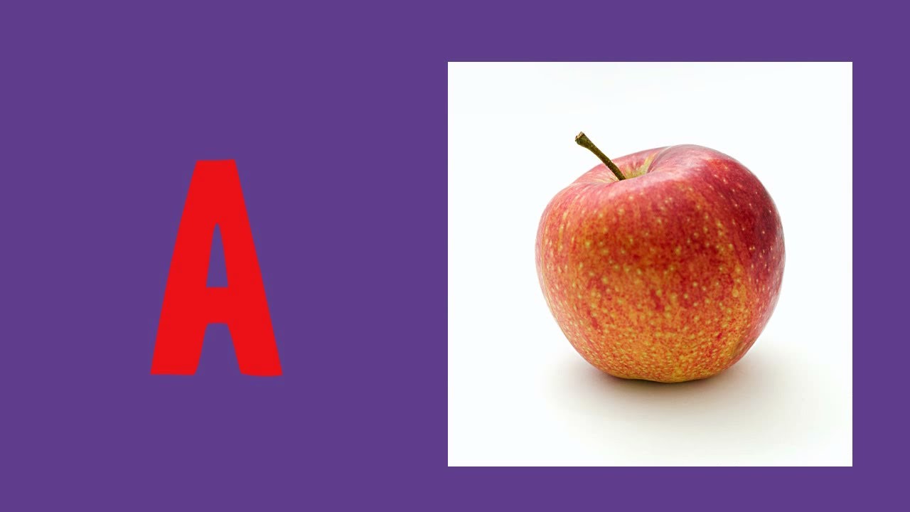 A for Apple B for Ball C for Cat | Learning ABC | ABCD for Kids ...