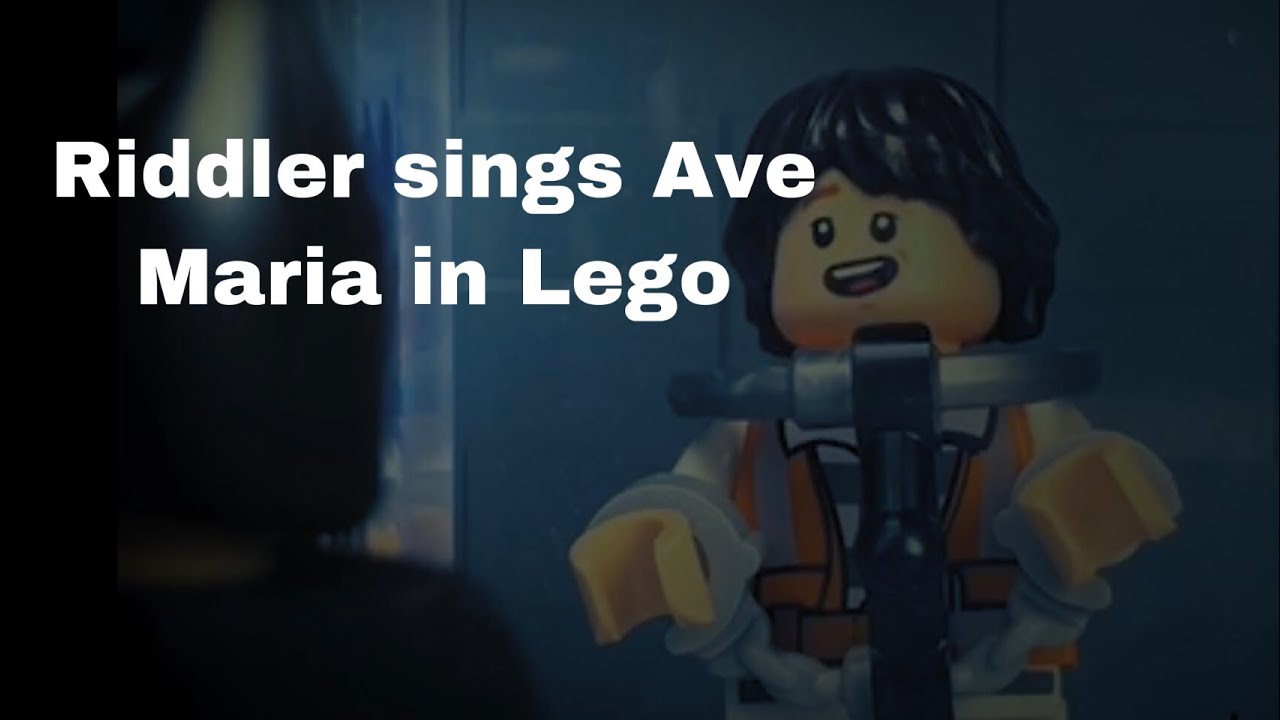 The Riddler Sings Ave Maria (LEGO) - YouTube