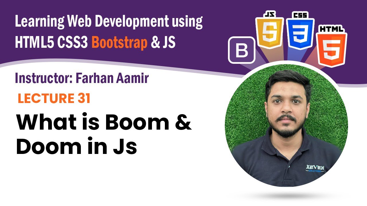 Lecture 31 What Is Boom And Doom In Js Youtube