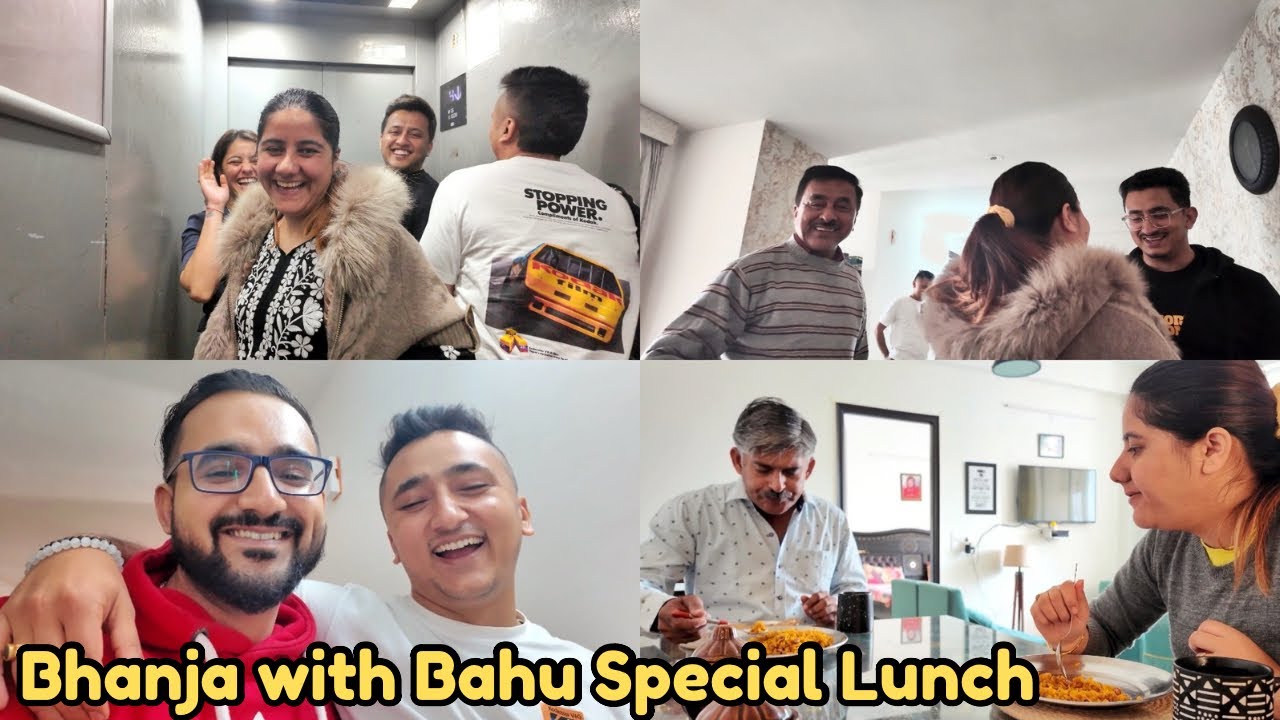 Hum Sab Kyun ja Rahe hai Gaon ? | Special Family Lunch at Mama’s House ...
