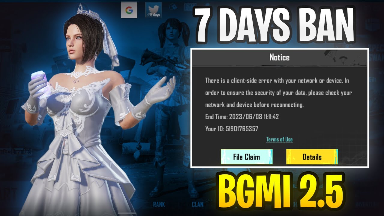 How to ban Bgmi id for 7 days Direct || bgmi 7 day ban trick || how to ...
