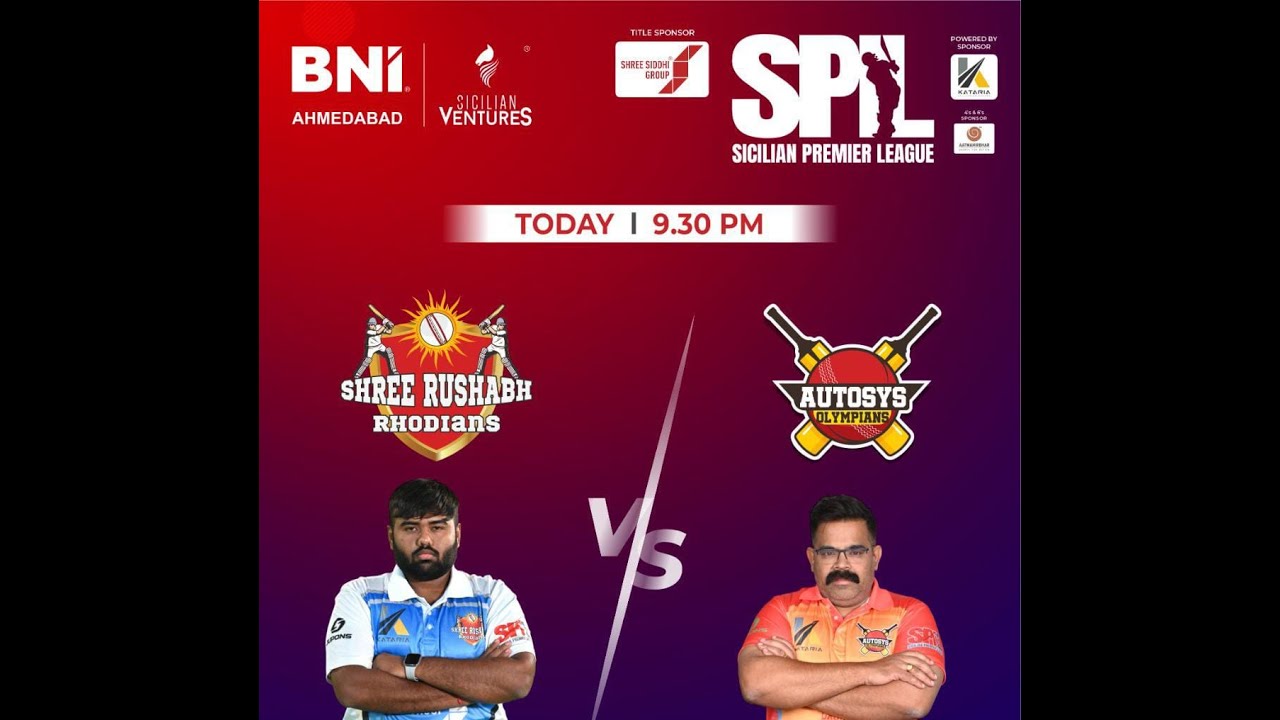 AUTOSYS OLYMPIANS VS SHREE RUSHABH RHODIANS - YouTube