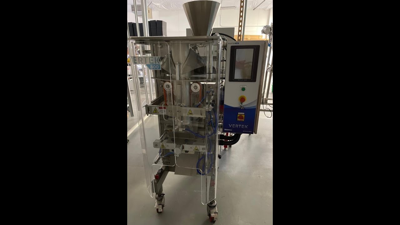 Weighpack Systems Model Vertek 800 Vertical Form Fill Seal Bagger ...