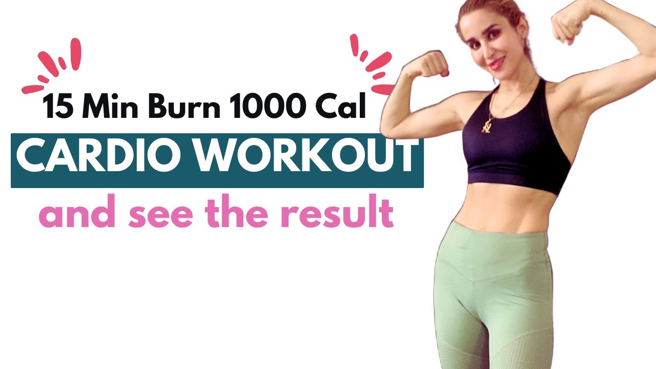 15 Min Cardio Workout At Home | To Burn 1000 Calories 🔥 No Jumping / No ...