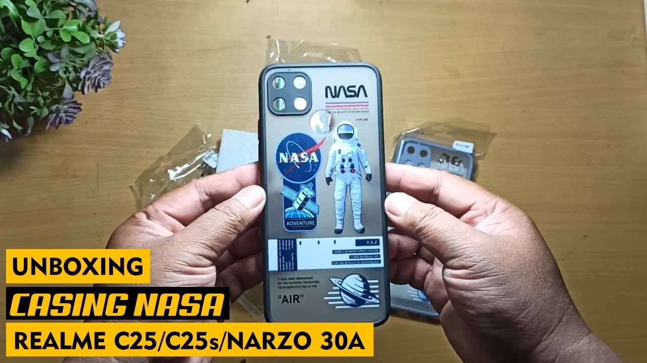 Casing NASA HP Realme C25/Realme C25s/Realme Narzo 30A Hits Viral - YouTube