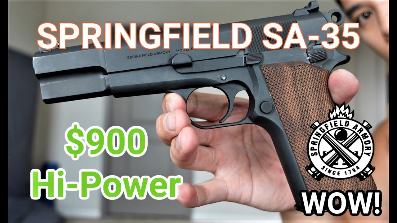 SUPER impressed with the Springfield SA 35 Hi Power clone - YouTube