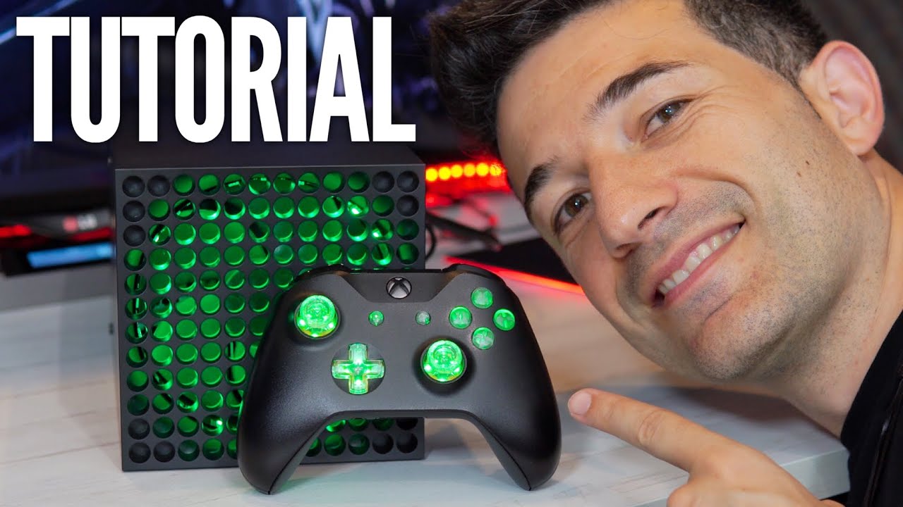 Xbox Controller MOD LED | TUTORIAL - YouTube