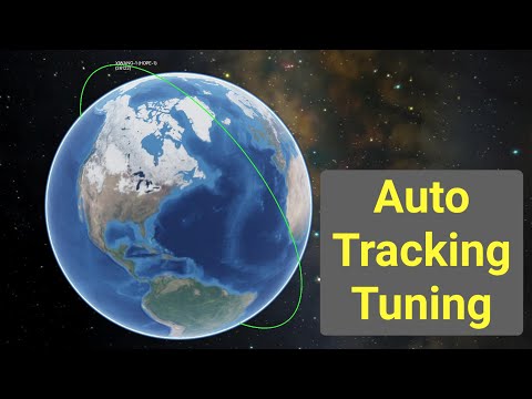 REALTIME SATELLITE TRACKING with automatic Tuning