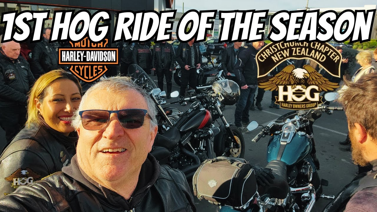 First HOG ride of the 2024 - 2025 season - YouTube