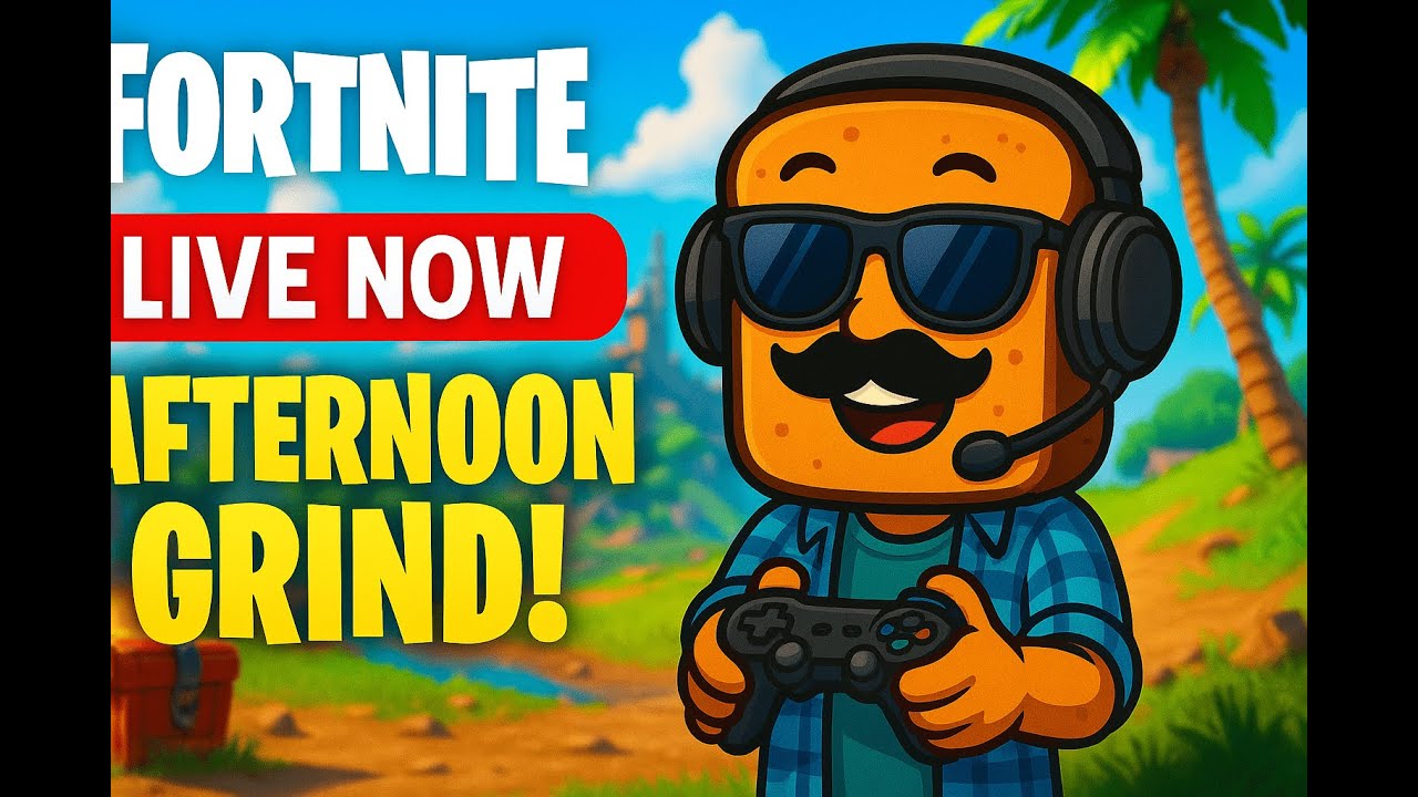 LIVE Now: Fortnite Vibes with Mallu Toast | Afternoon Chill Session 🎮☀️ ...