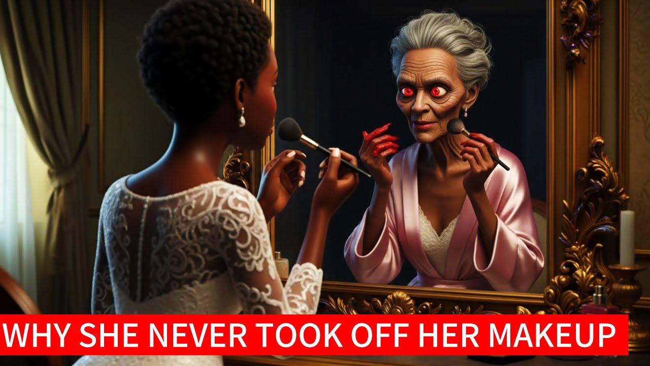 WHY SHE NEVER TOOK OFF HER MAKEUP - YouTube