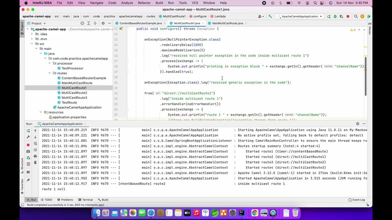 Content Based Router EIP In Spring Boot Apache Camel - YouTube