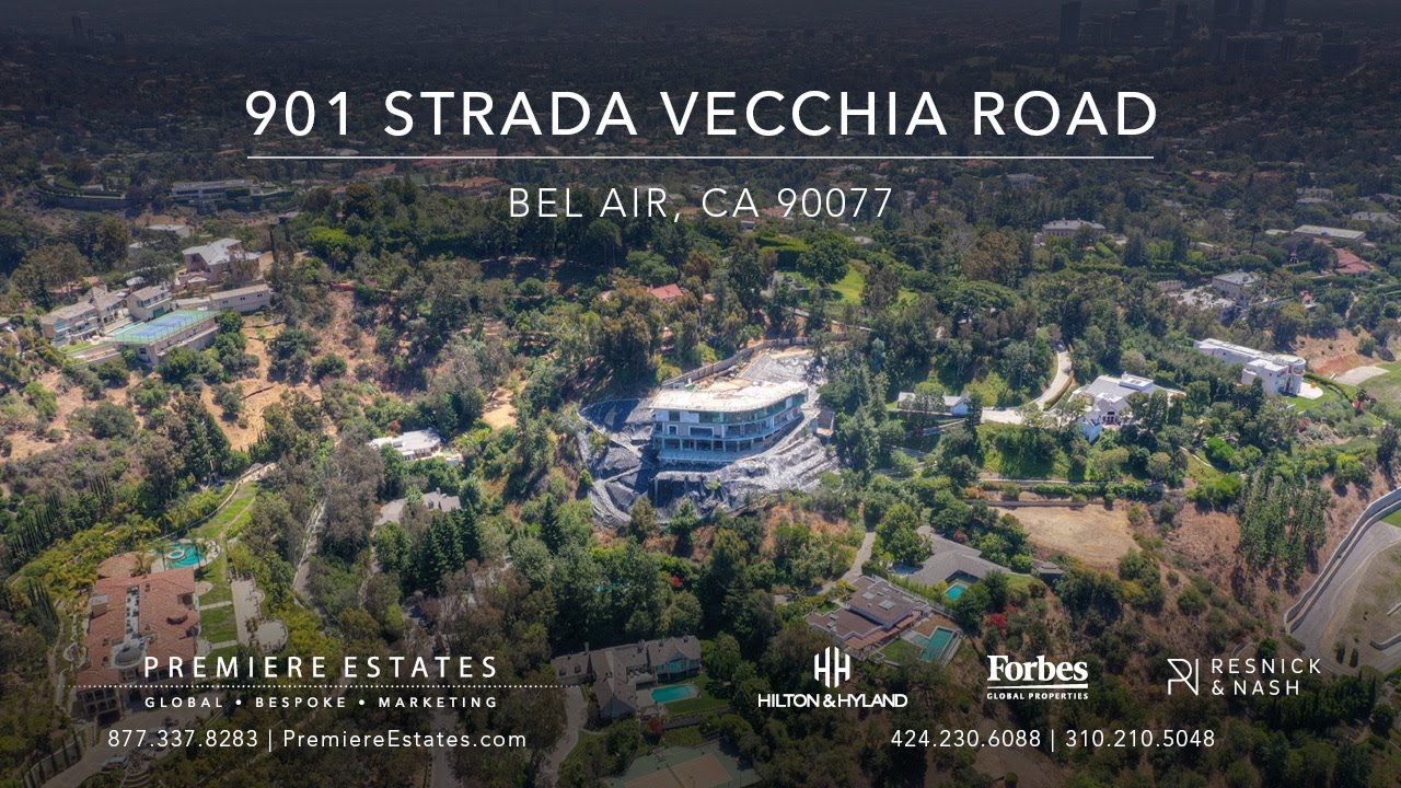 901 Strada Vecchia Road, Bel Air, CA 90077 - YouTube