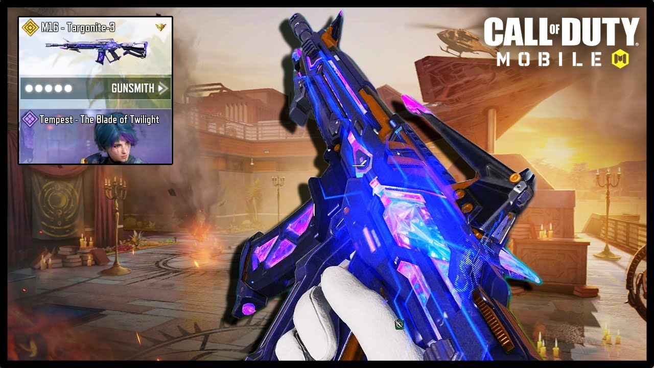 LEGENDARY M16 TARGONITE-3 CALL OF DUTY MOBILE GAMEPLAY - YouTube